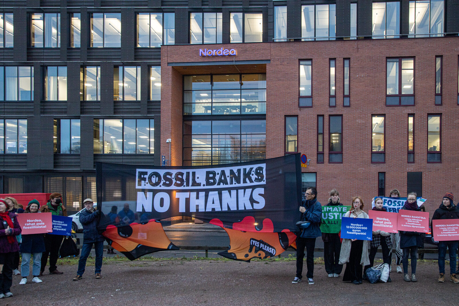 NGO-led shareholder resolution demands Nordea to stop financing fossil ...